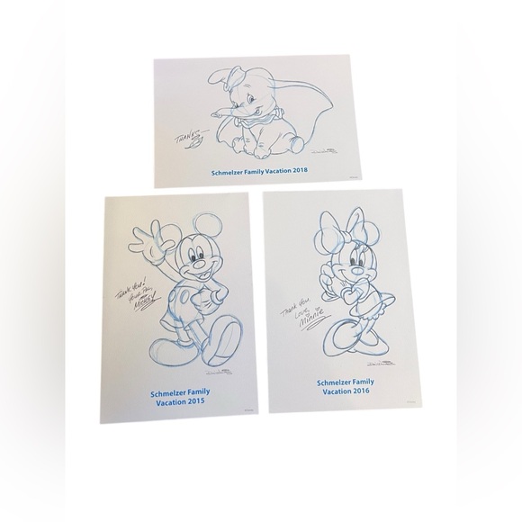 Disney | Art | Disney Don Ducky Williams Lithograph Prints Mickey ...
